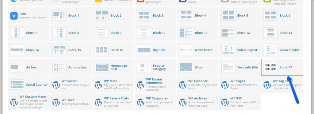 API - Blocks - Introduction - tagDiv support