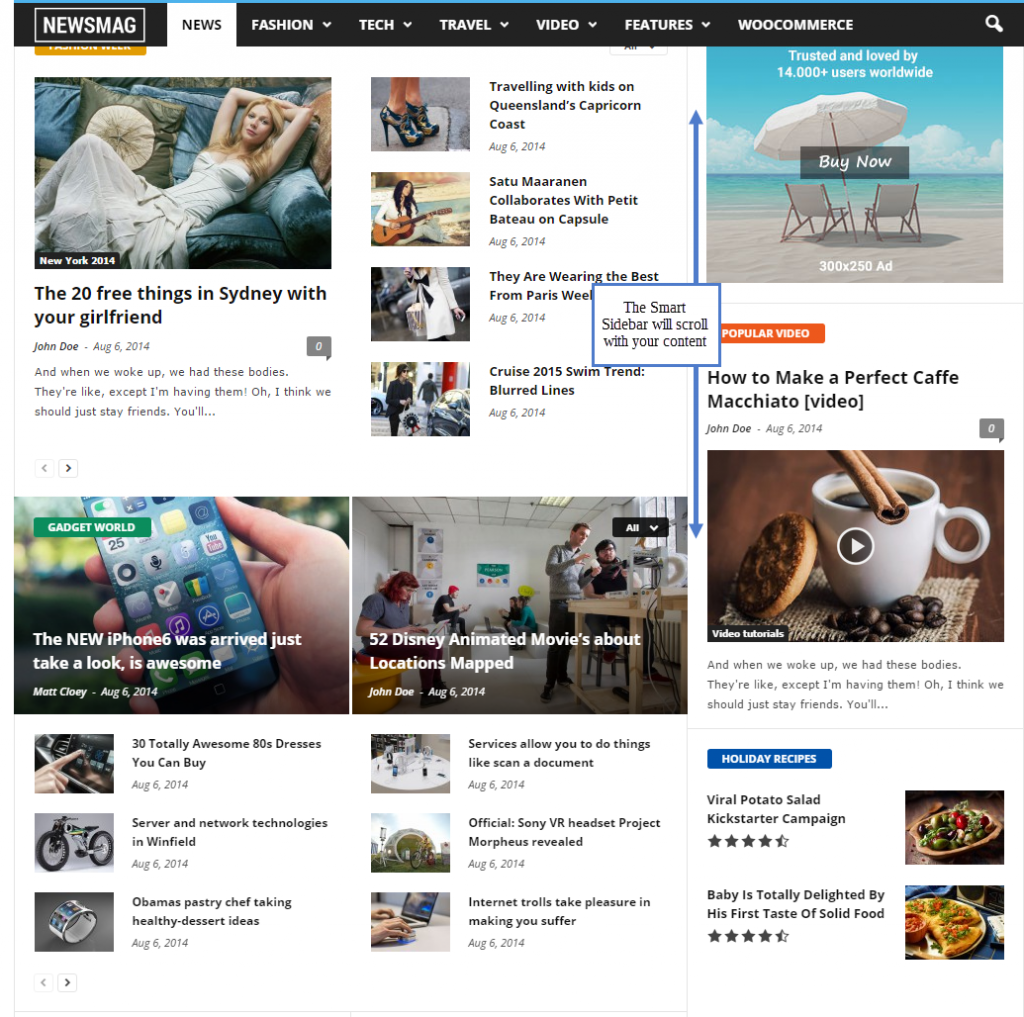 Newsmag Theme: How to create a really smart sidebar