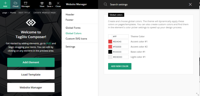Tagdiv Composer Website Manager Tagdiv Support